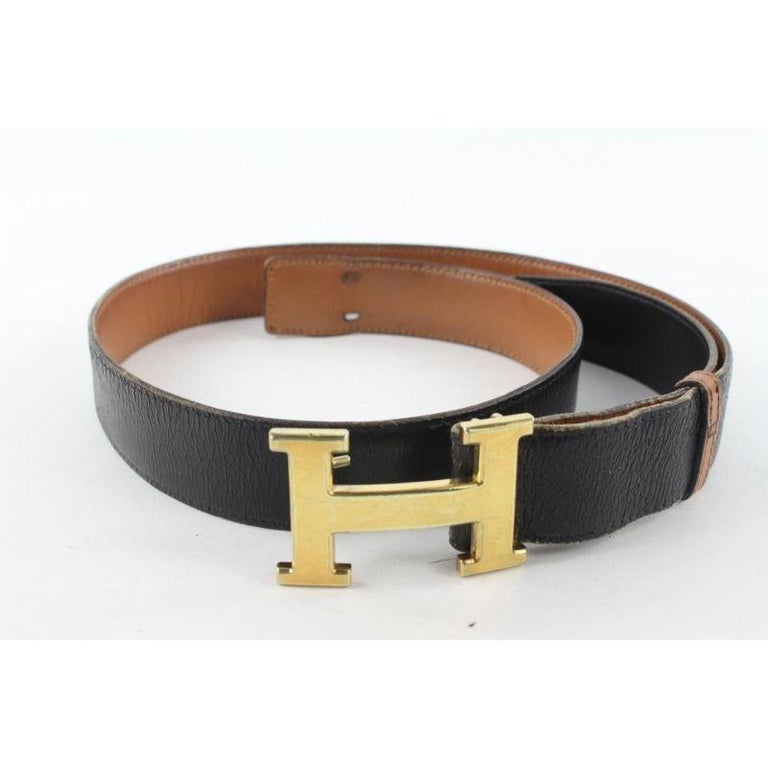 Hermès 32mm Reversible H Logo Belt Kit 177her53 For Sale at 1stDibs