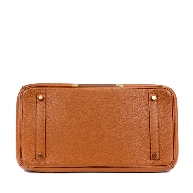 Hermès 35 cm Club Birkin Gold Brown Olive Lizard For Sale at 1stDibs