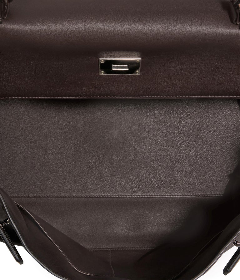 Hermès 50cm Kelly Relax With PHW For Sale at 1stDibs
