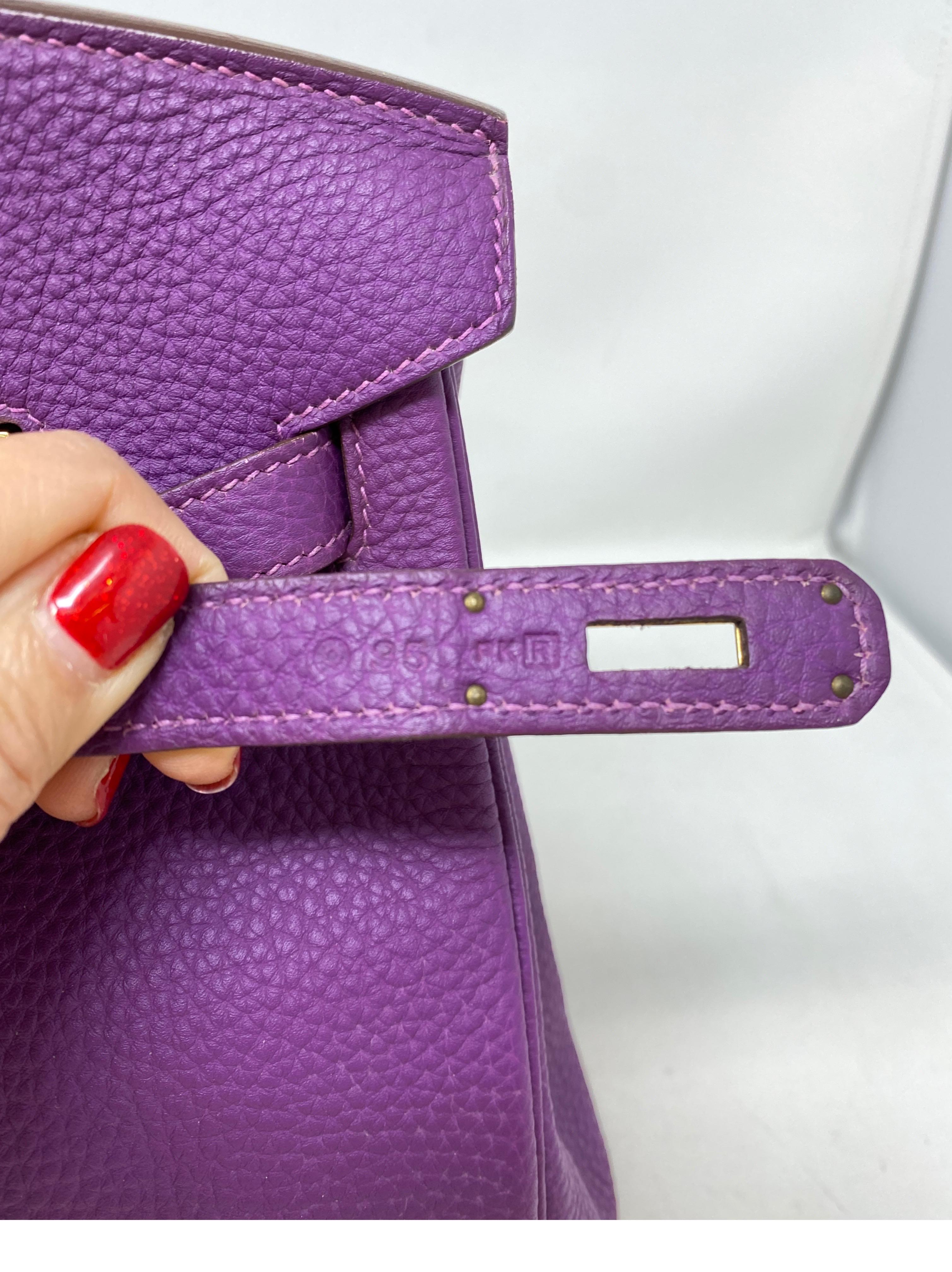 Hermes Anemone Birkin 35 Bag at 1stDibs