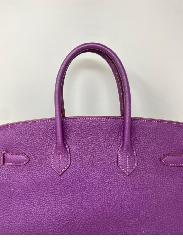 Hermes Anemone Birkin 35 Bag For Sale at 1stDibs