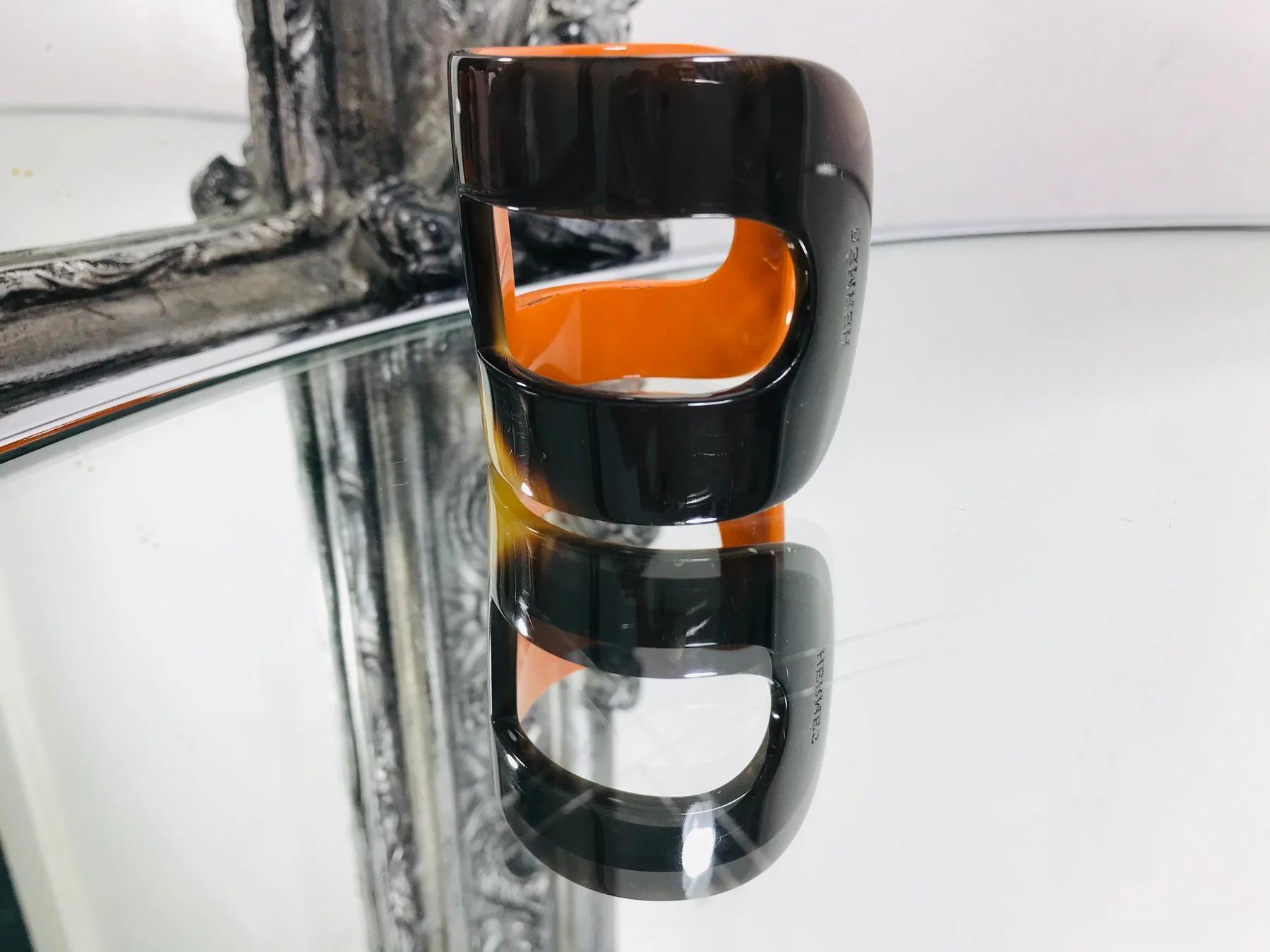 Hermes Ano H Cuff Bracelet For Sale at 1stDibs