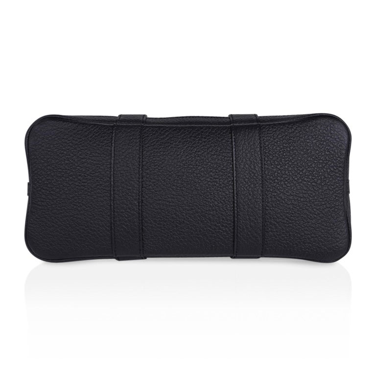 Hermes Bag Garden Party 30 Bag Criss Cross Toile / Black Vache Country ...