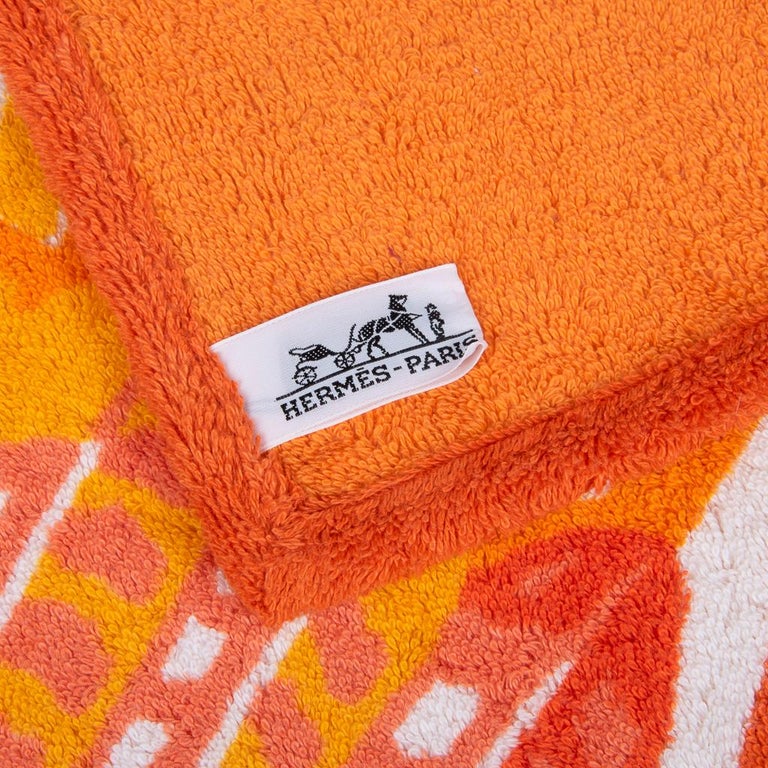 Tapis Hermes Orange