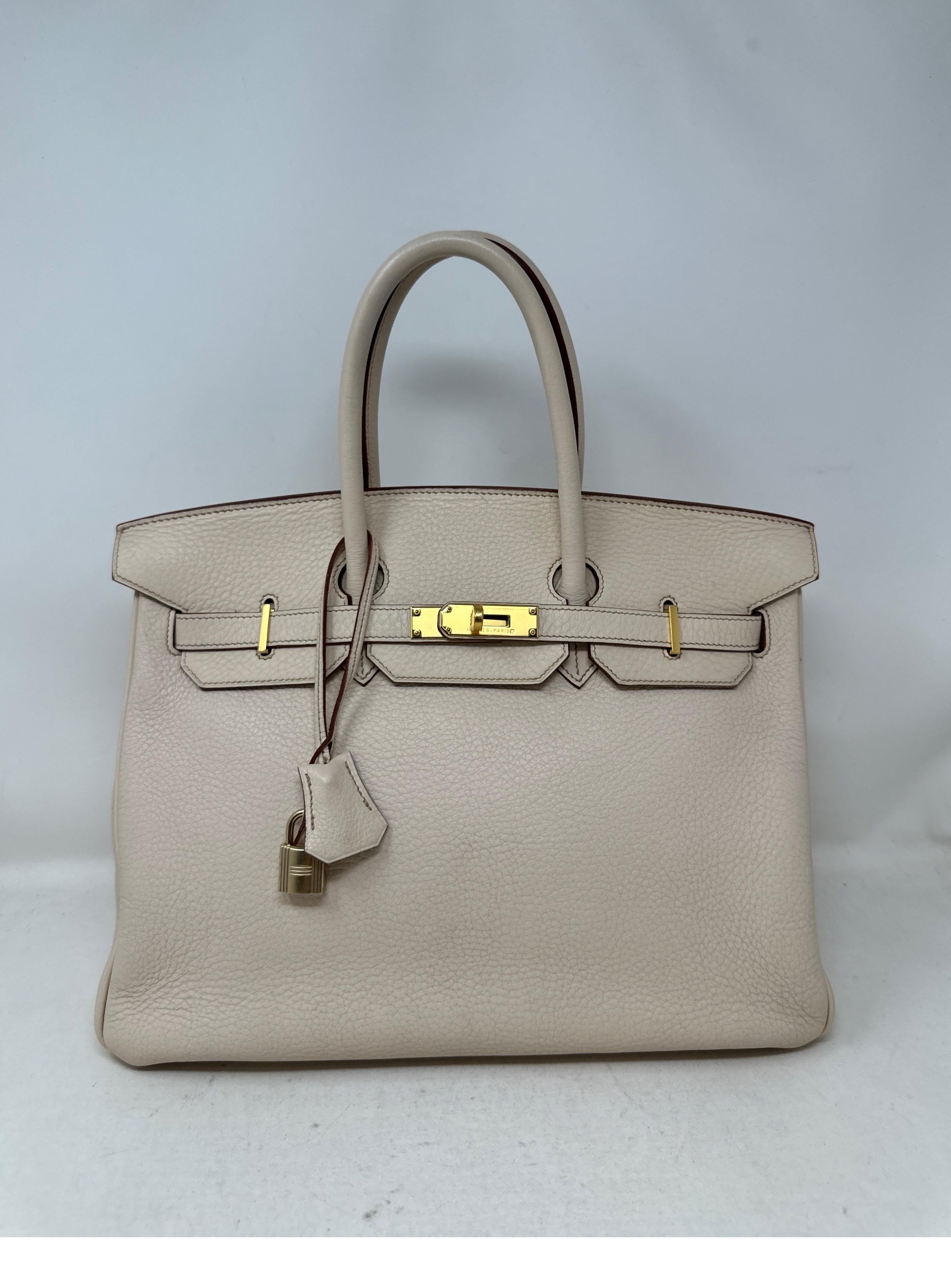 Hermes Beige Birkin 35 Bag For Sale at 1stDibs