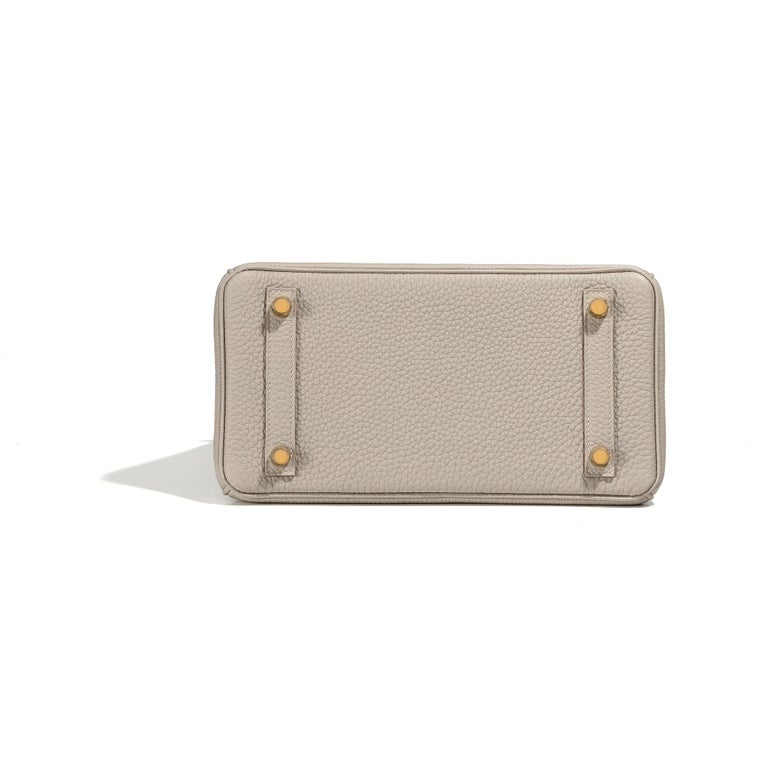 Hermès Birkin 25 Gris Perle Togo GHW For Sale at 1stDibs