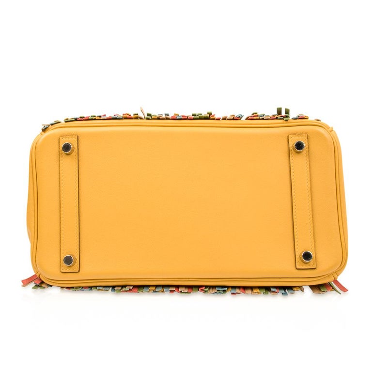 Hermes Birkin 30 Bag HSS Soleil Multi Colour Fringe Limited Edition at ...