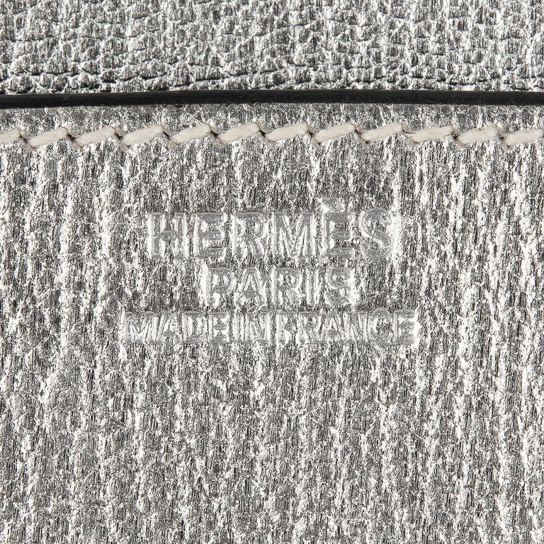 Hermes Birkin 30 Bag Silver Metallic Chevre Palladium Hardware Limited ...