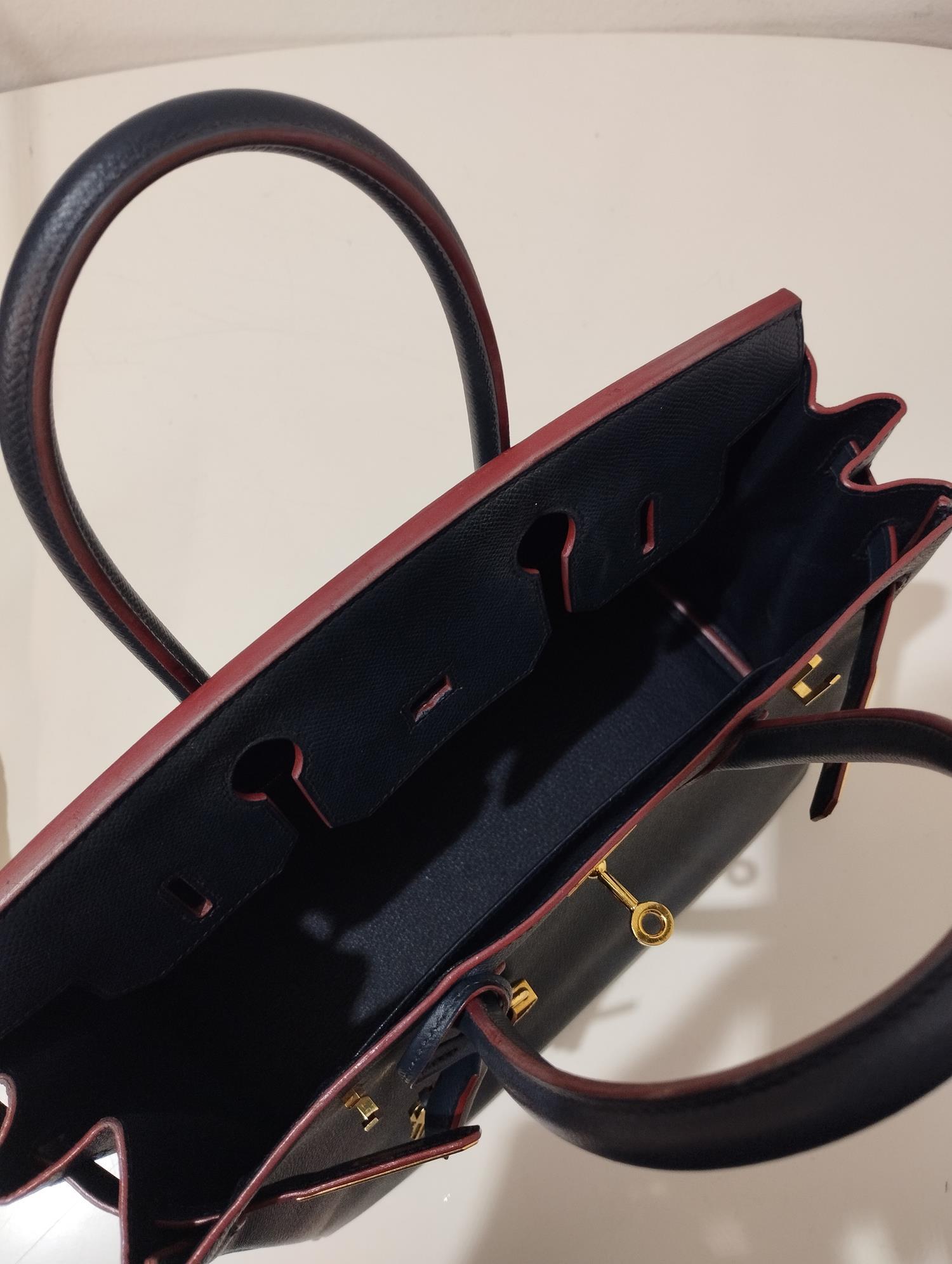 Hermès Birkin 30 Rouge H Contour Limited Edition at 1stDibs