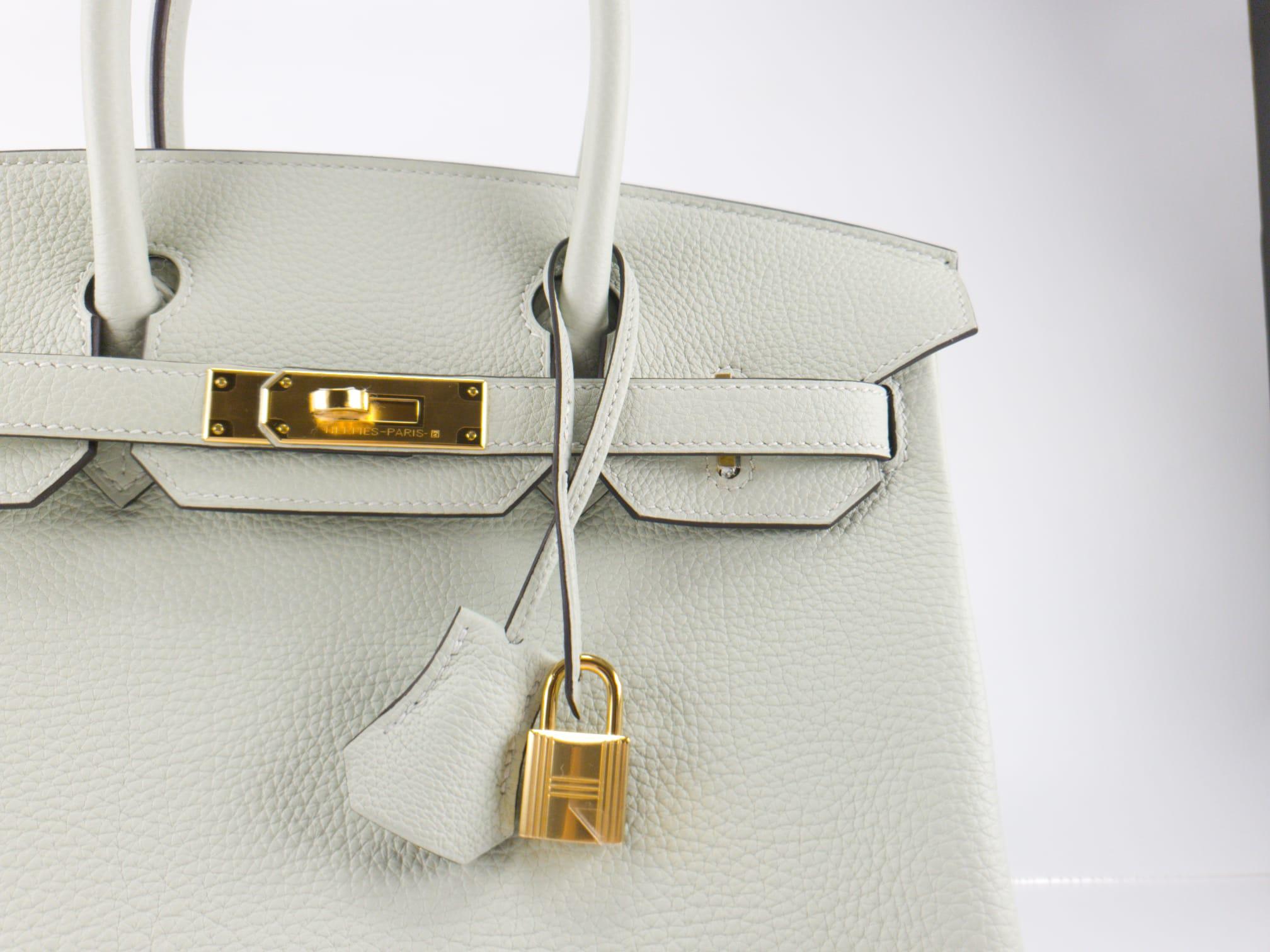 Hermes Birkin 30 Togo Gris Neve Ghw For Sale at 1stDibs