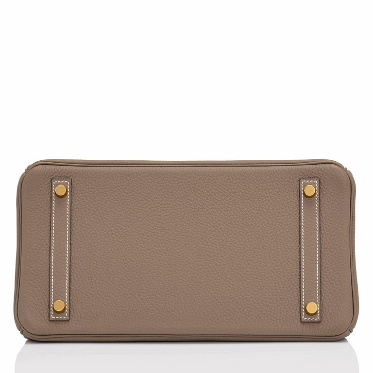 Hermes Birkin 30cm Etoupe Togo Birkin Gold Taupe Bag Z Stamp, 2021 For Sale at 1stDibs | birkin ...
