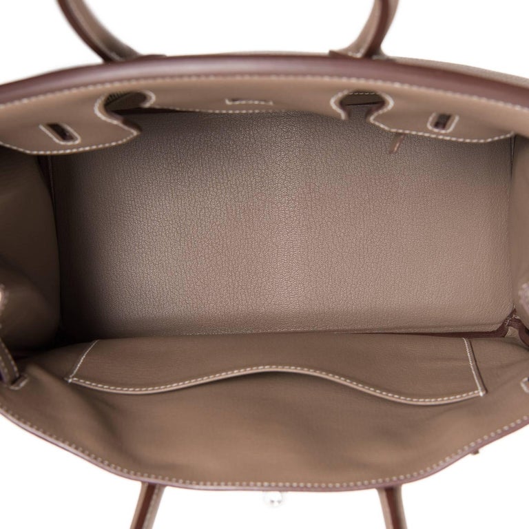 Hermes Birkin 30cm Etoupe Togo Birkin Taupe Bag Palladium NEW at 1stDibs | hermes birkin taupe ...