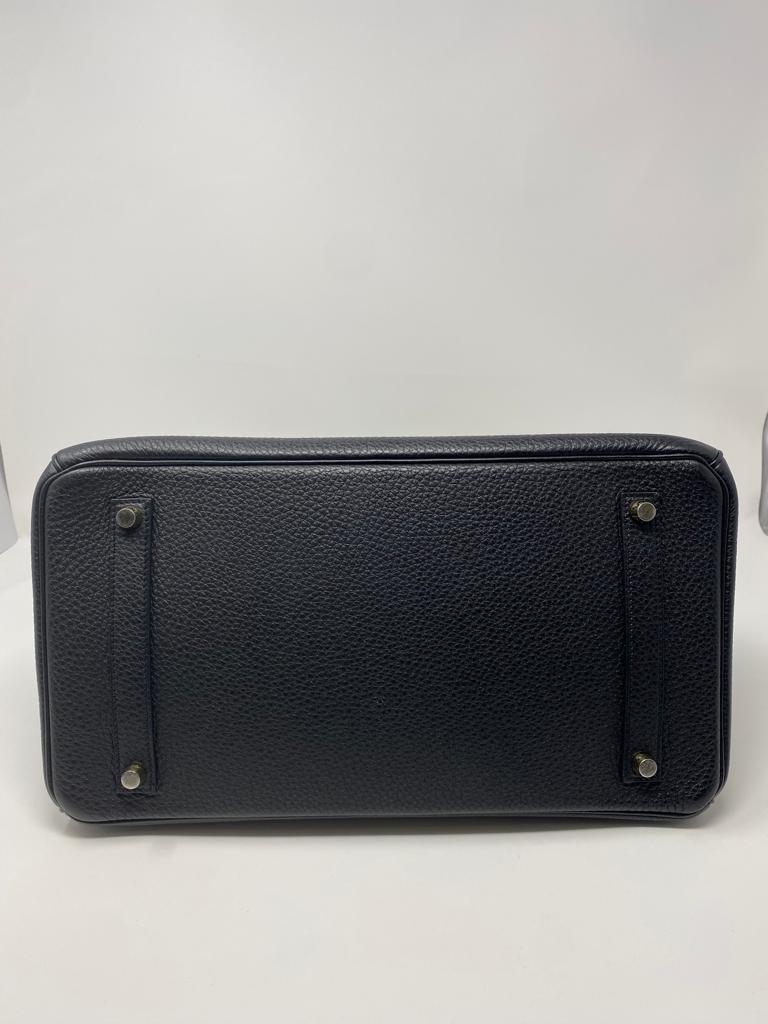 Hermes Birkin 35 Black gold hardware togo bag at 1stDibs