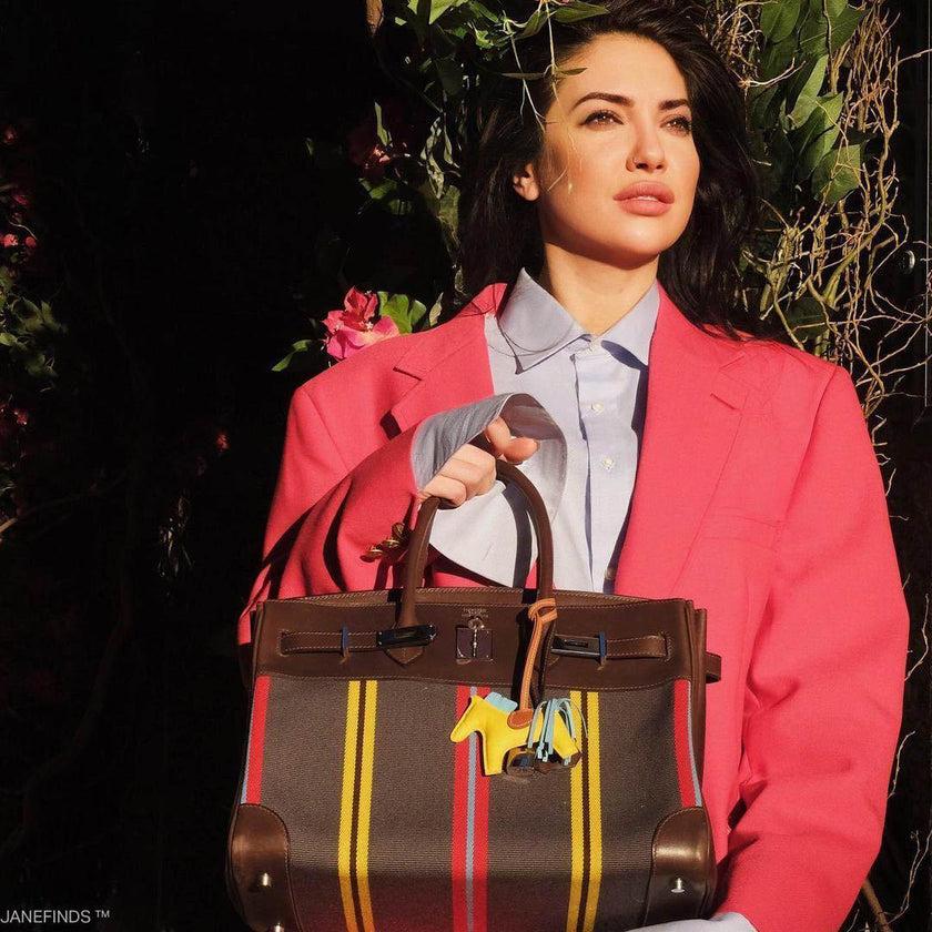 Hermès Birkin 35 Jumping Canvas and Ebene Box Leather Bag For Sale at ...