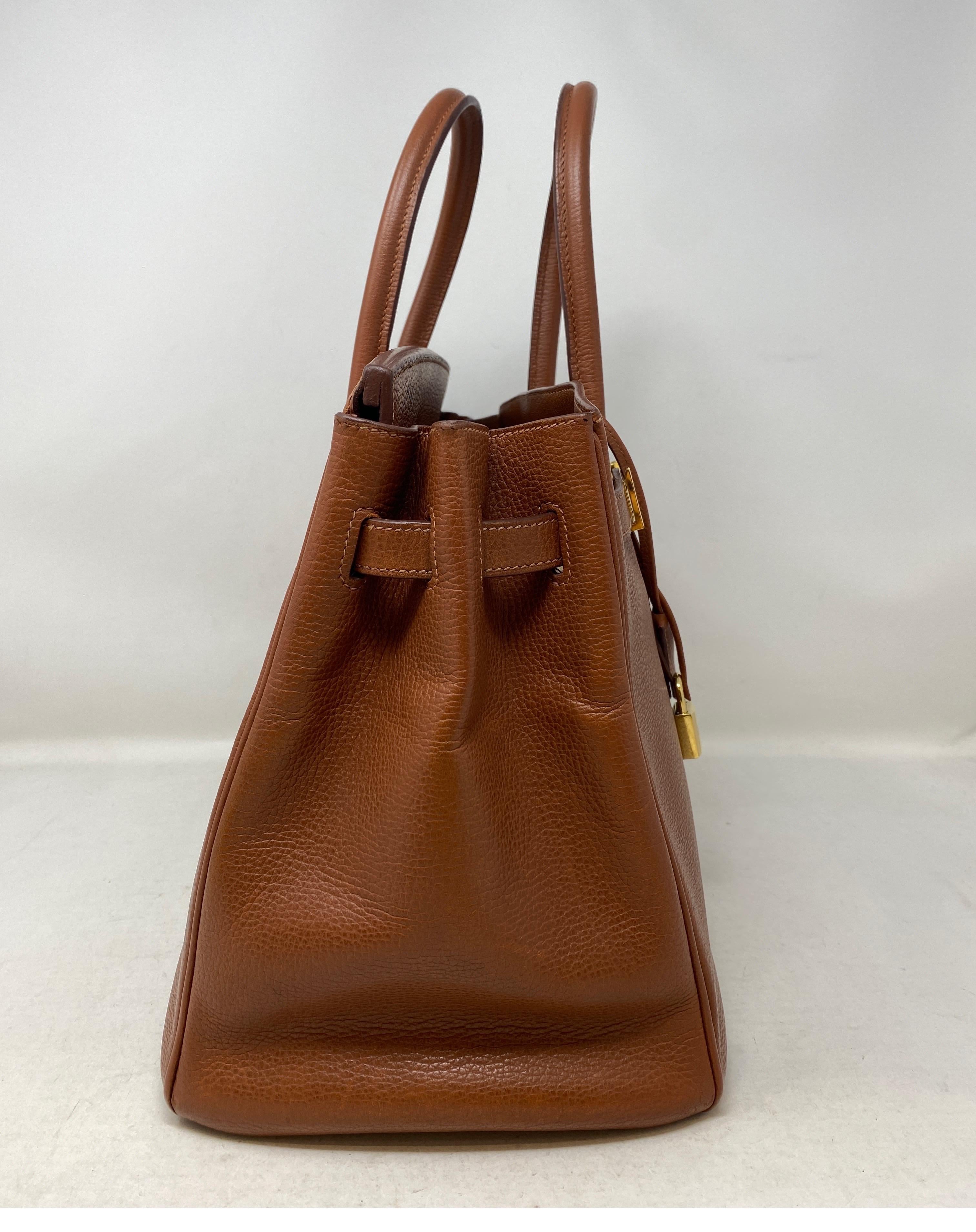 Hermes Birkin 35 Maroon Dinde Clemence GHW at 1stDibs | hermes maroon ...