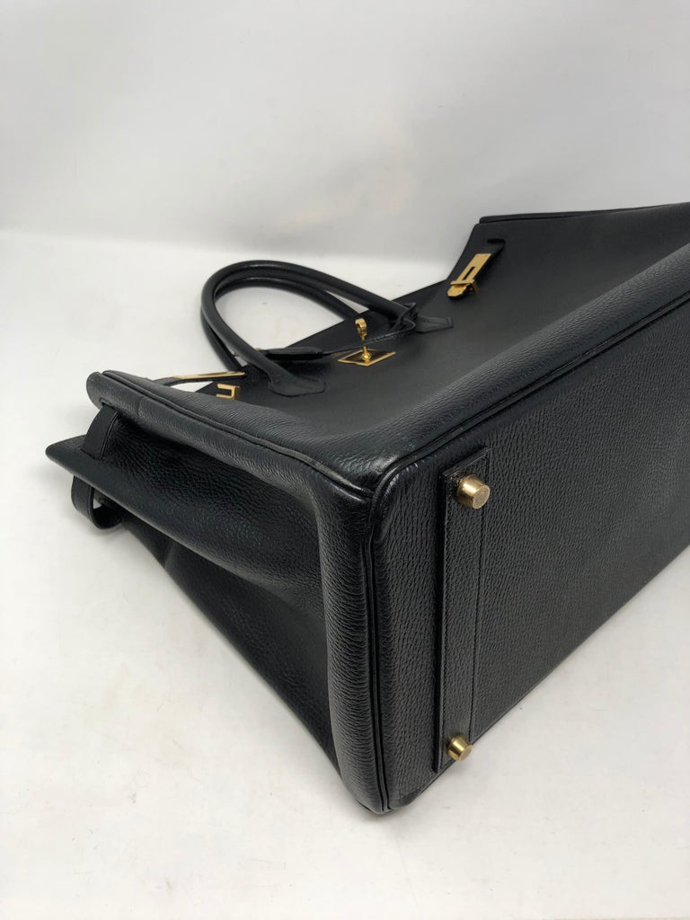 Hermes Birkin 40 Black For Sale at 1stdibs