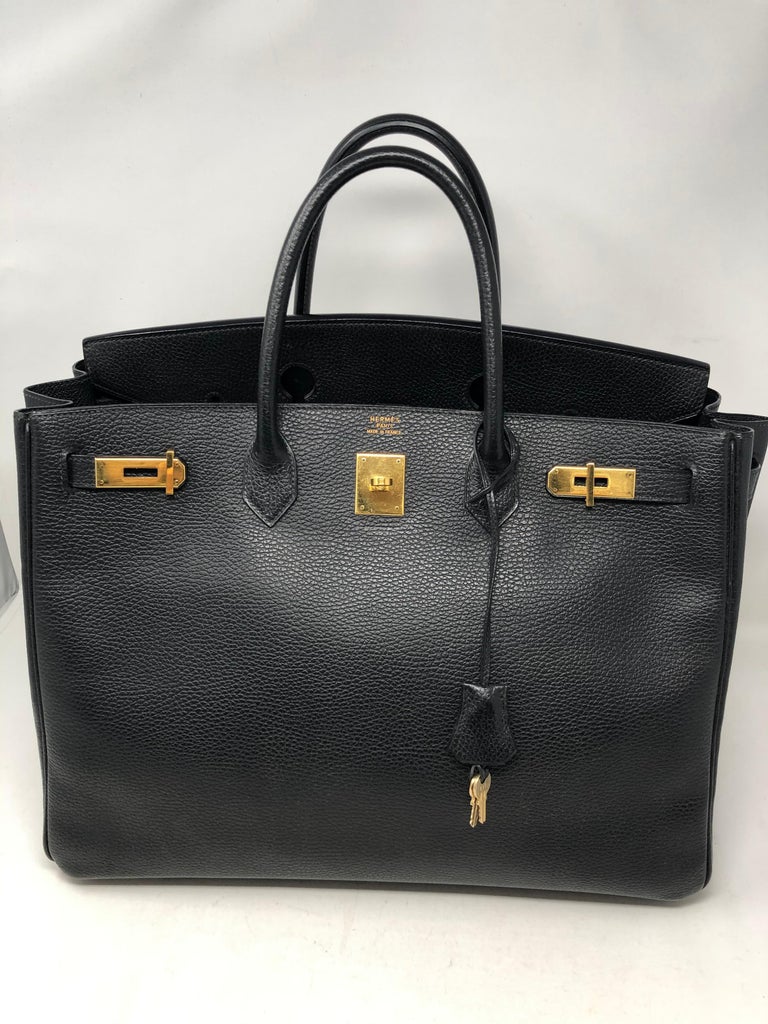 Hermes Birkin 40 Black at 1stDibs