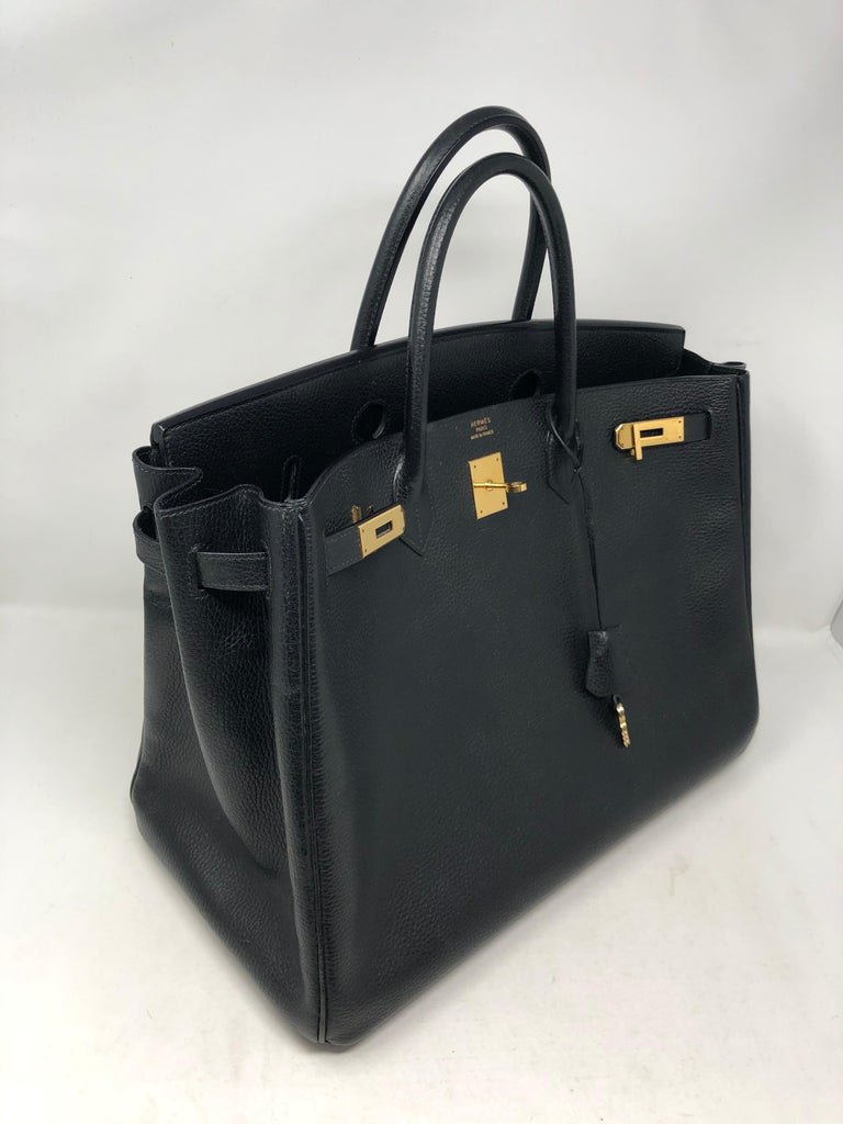 Hermes Birkin 40 Black at 1stDibs