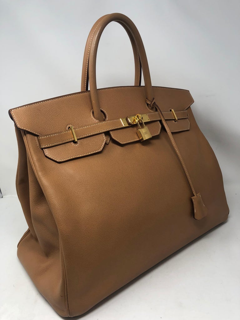 Hermes Birkin 40 Tan at 1stDibs | tan birkin