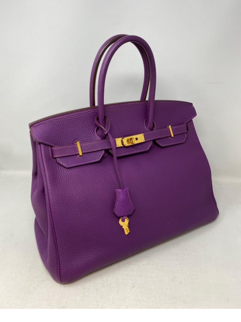 Hermes Birkin Anemone 35 Bag For Sale at 1stDibs