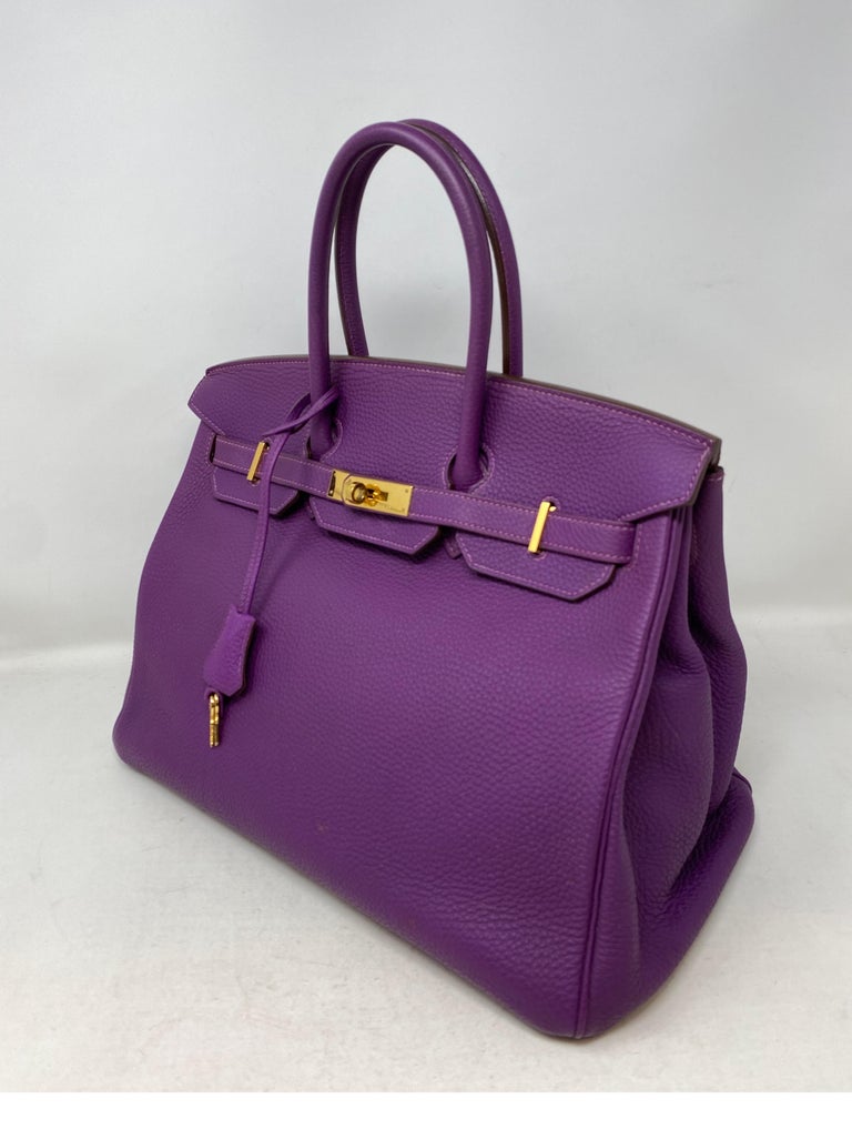 Hermes Birkin Anemone 35 Bag For Sale at 1stDibs