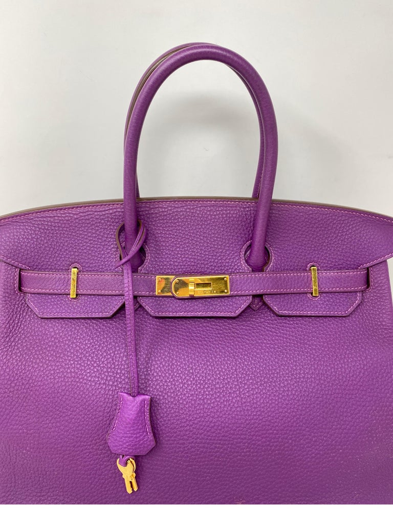 Hermes Birkin Anemone 35 Bag For Sale at 1stDibs