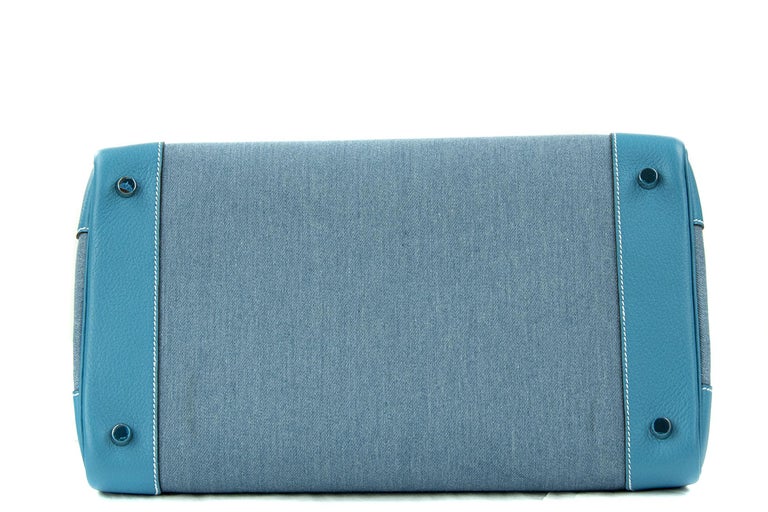 Hermes Birkin Bag 35cm Denim Blue Jean Togo PHW For Sale at 1stDibs ...