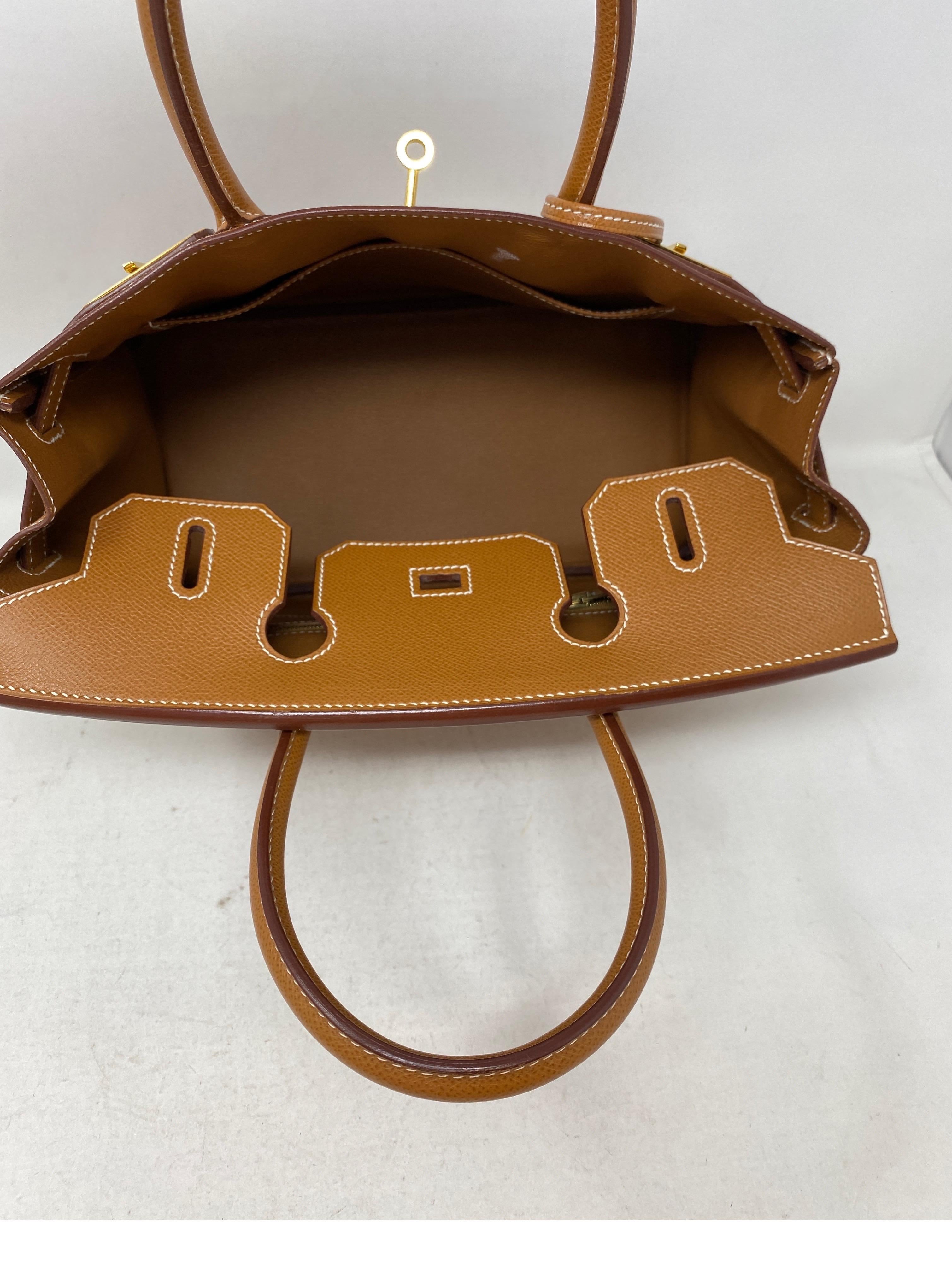 Hermes Birkin Gold 30 Bag at 1stDibs | birkin bag inside, birkin inside ...