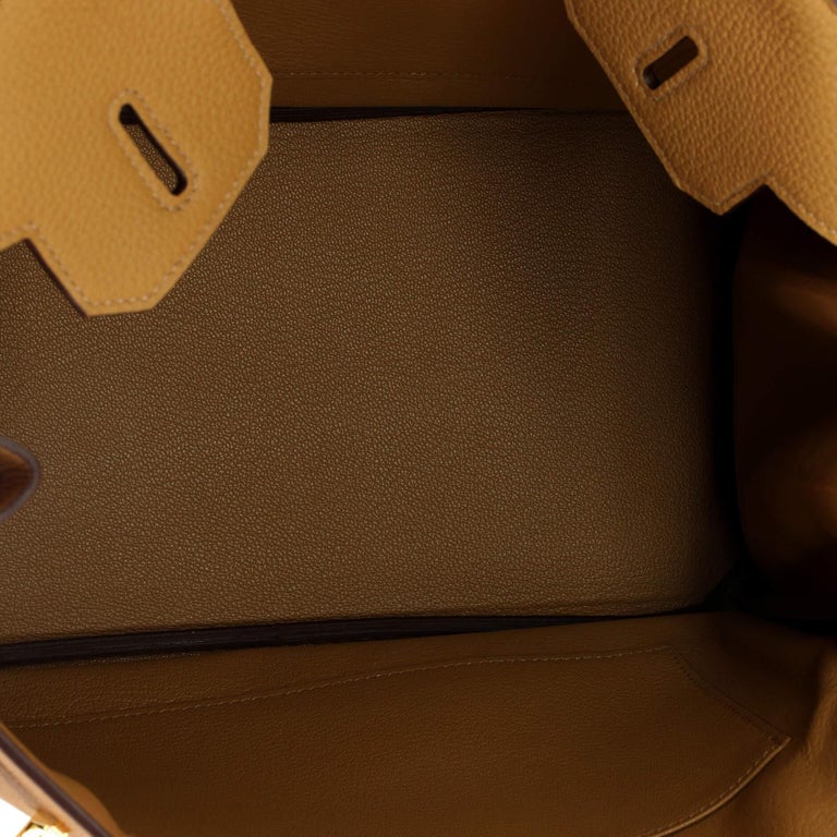 Hermes Birkin Handbag Biscuit Togo with Gold Hardware 30 For Sale at ...