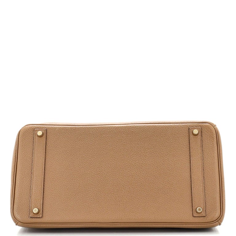 Hermes Birkin Handbag Biscuit Togo with Gold Hardware 40 For Sale at ...