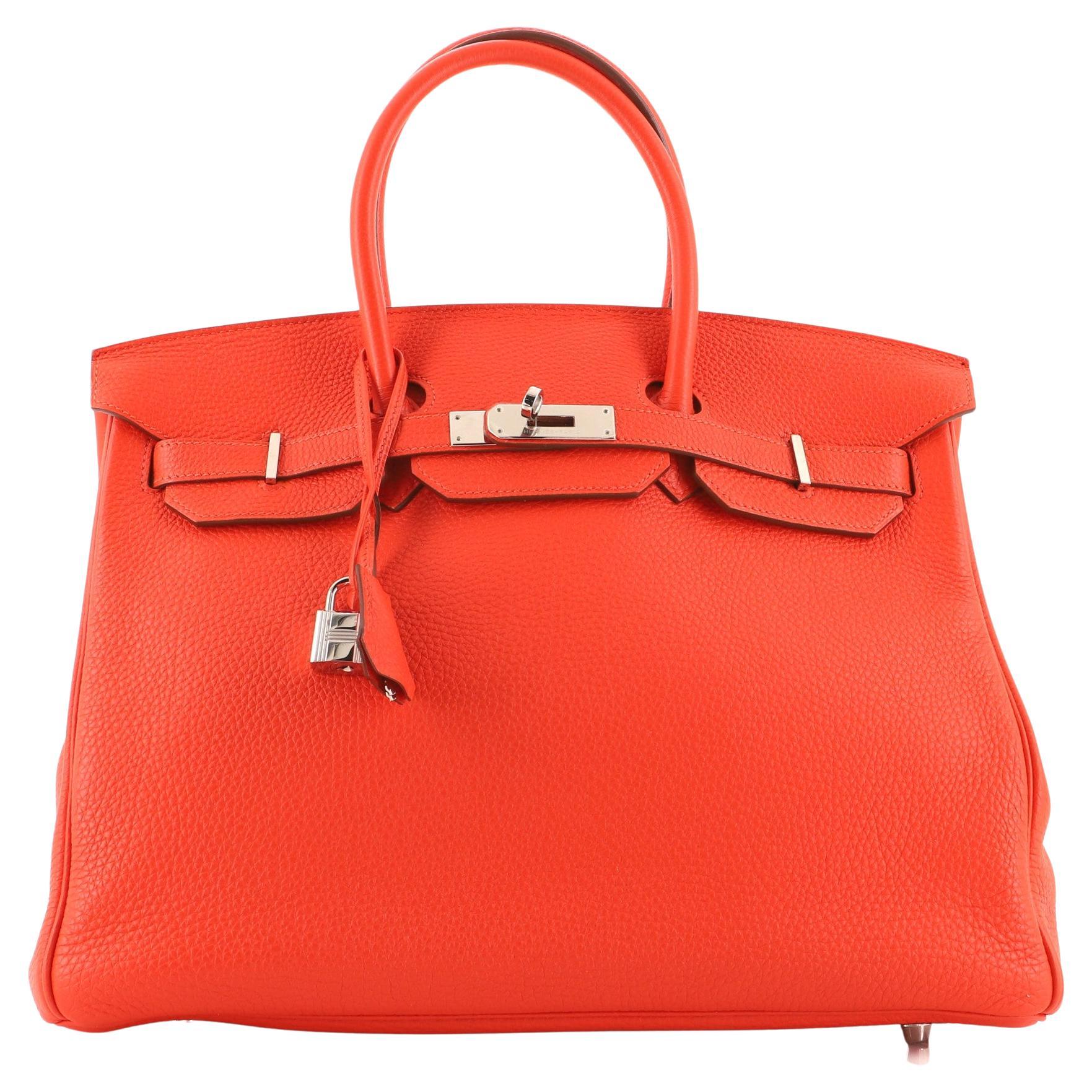 Hermes Trim Handbag Ostrich 23 at 1stDibs