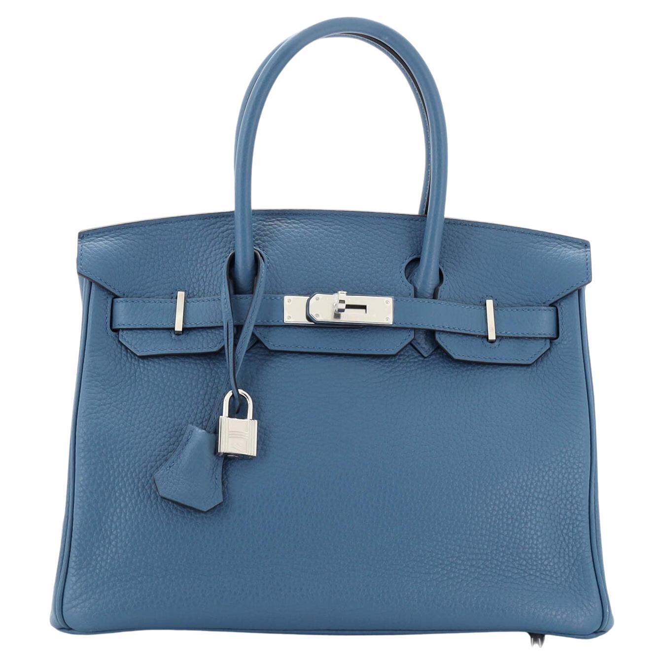 Hermes Deep Blue Color Code - 6 For Sale on 1stDibs