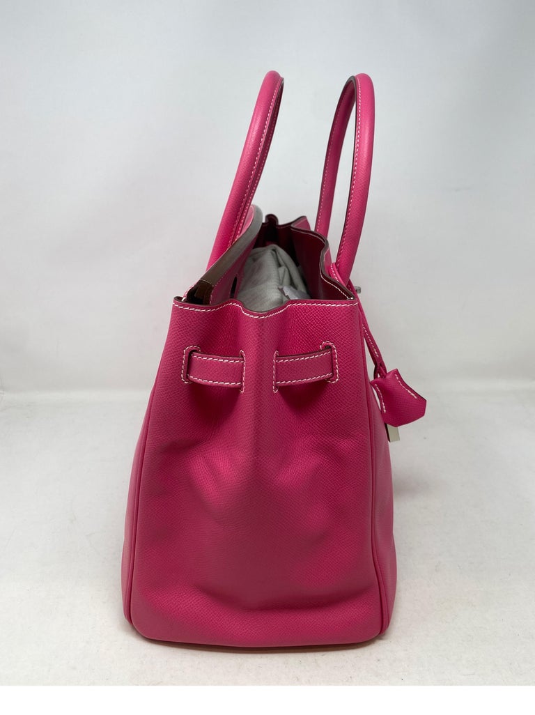 Hermes Birkin Rose Tyrien 35 Bag Candy Bag at 1stDibs