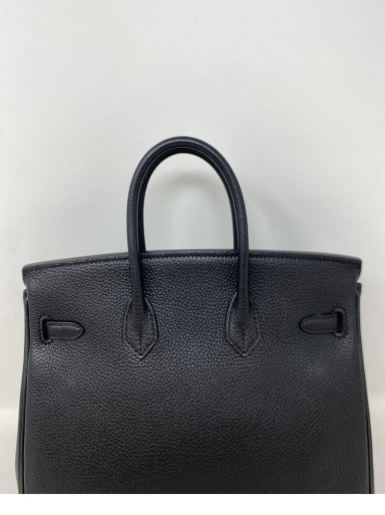 Hermes Black Birkin 25 Bag at 1stDibs | chanel birkin bag