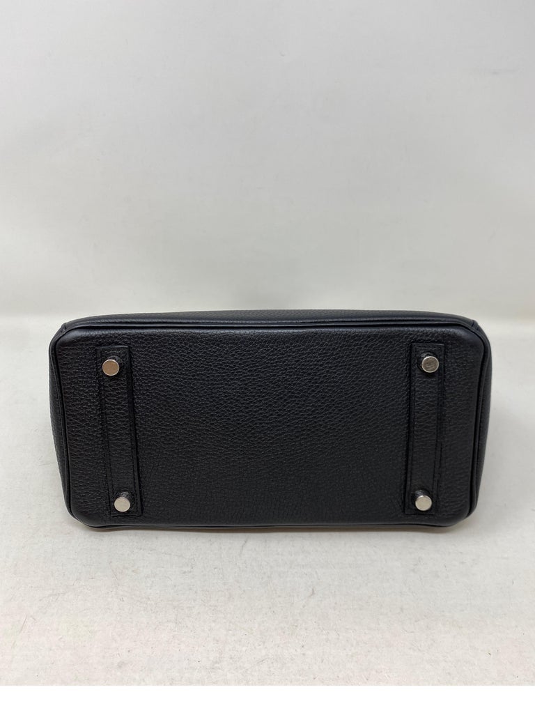 Hermes Black Birkin 25 Bag at 1stDibs | chanel birkin bag