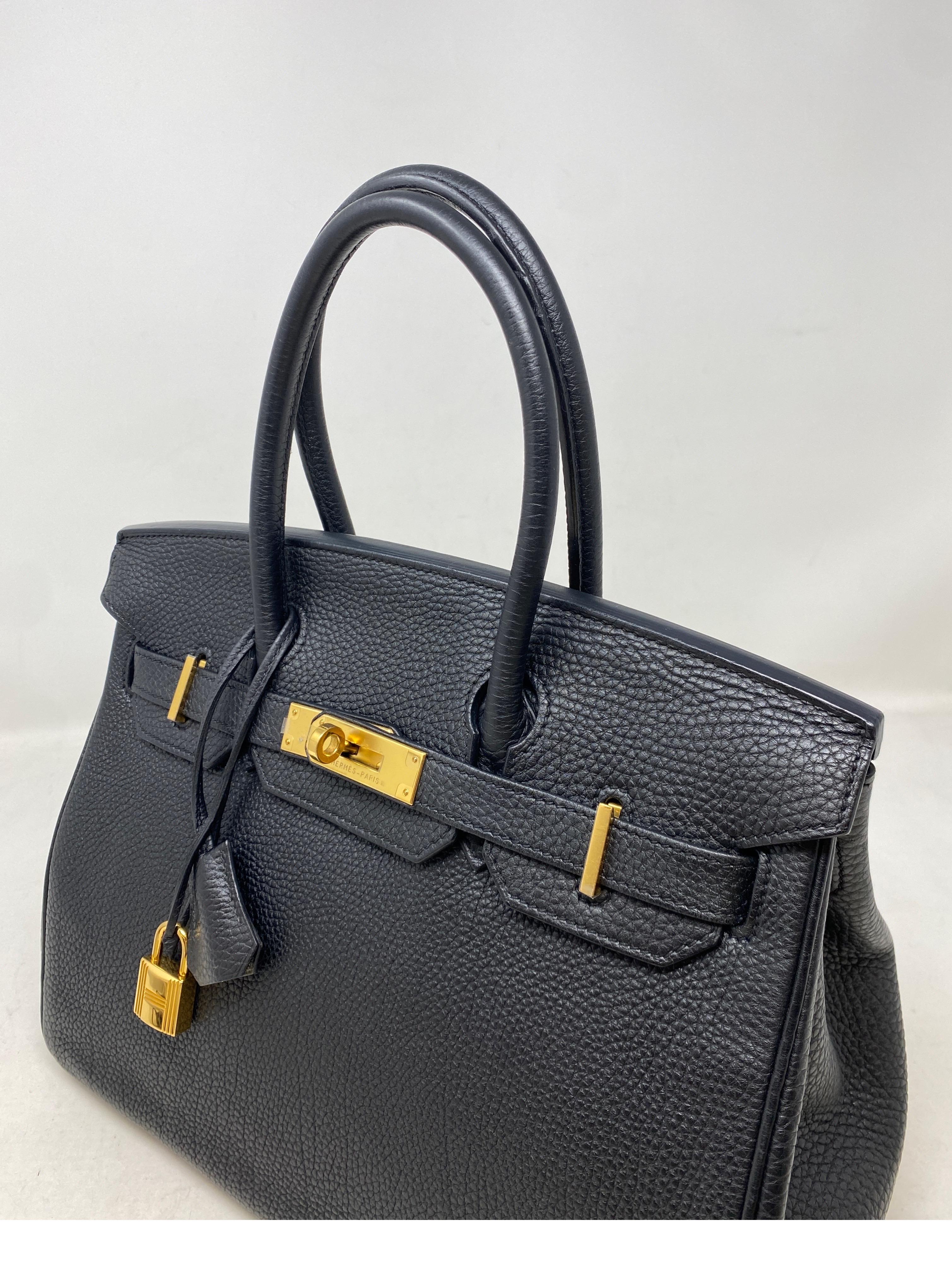 Hermes Black Birkin 30 Bag at 1stDibs | birkin 30 black, birkin bag ...