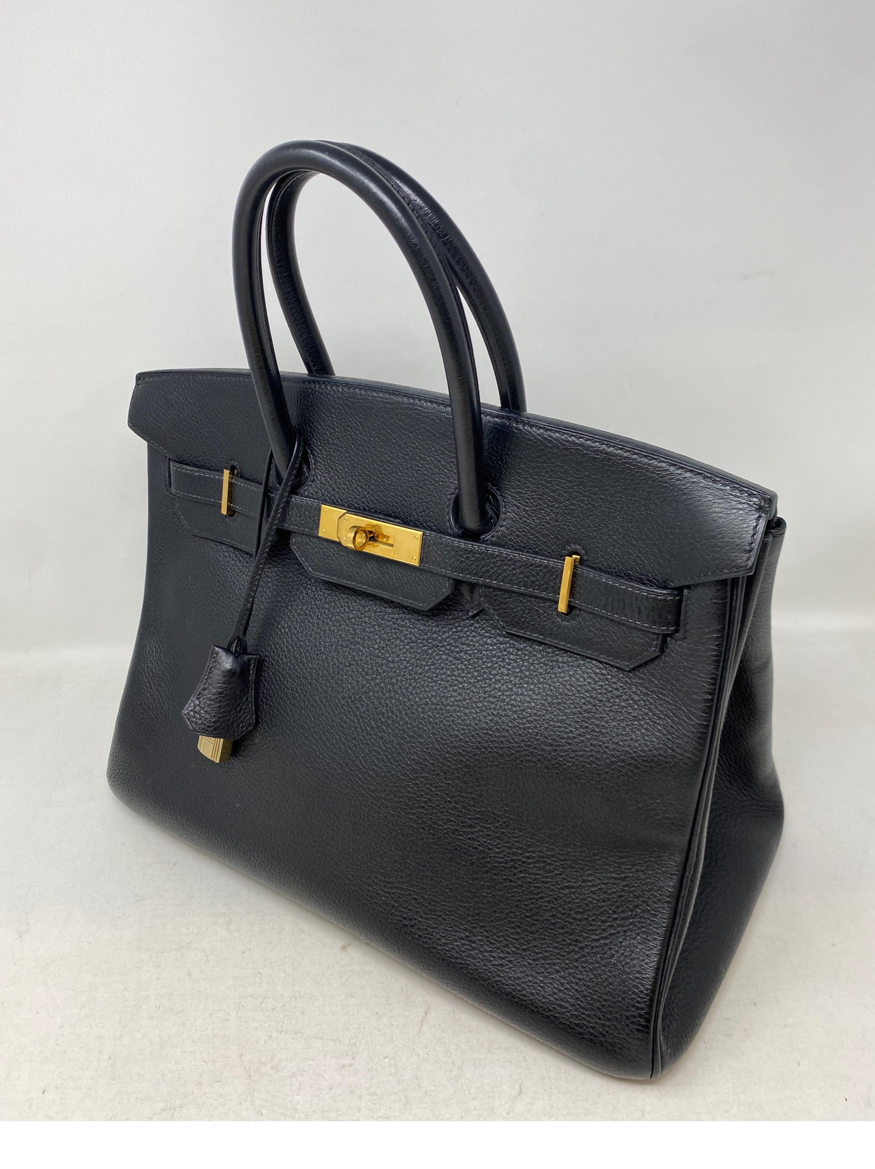 Hermes Black Birkin 35 Bag at 1stDibs | hermes so black birkin, kili kili bag in english, ysl ...