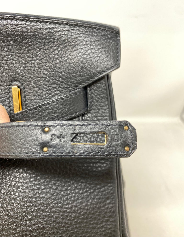 Hermes Black Birkin 40 Bag at 1stDibs
