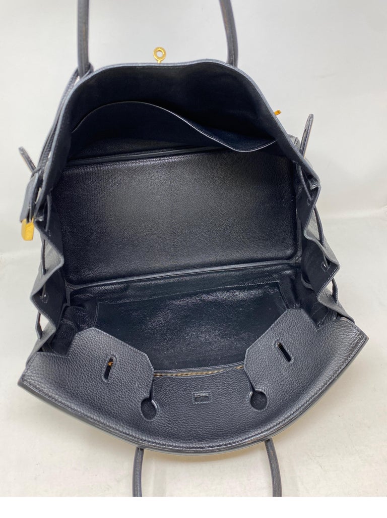 Hermes Black Birkin 40 Bag at 1stDibs