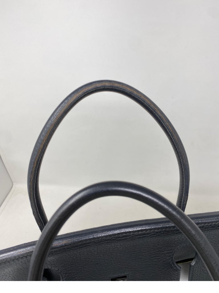 Hermes Black Birkin 40 Bag at 1stDibs
