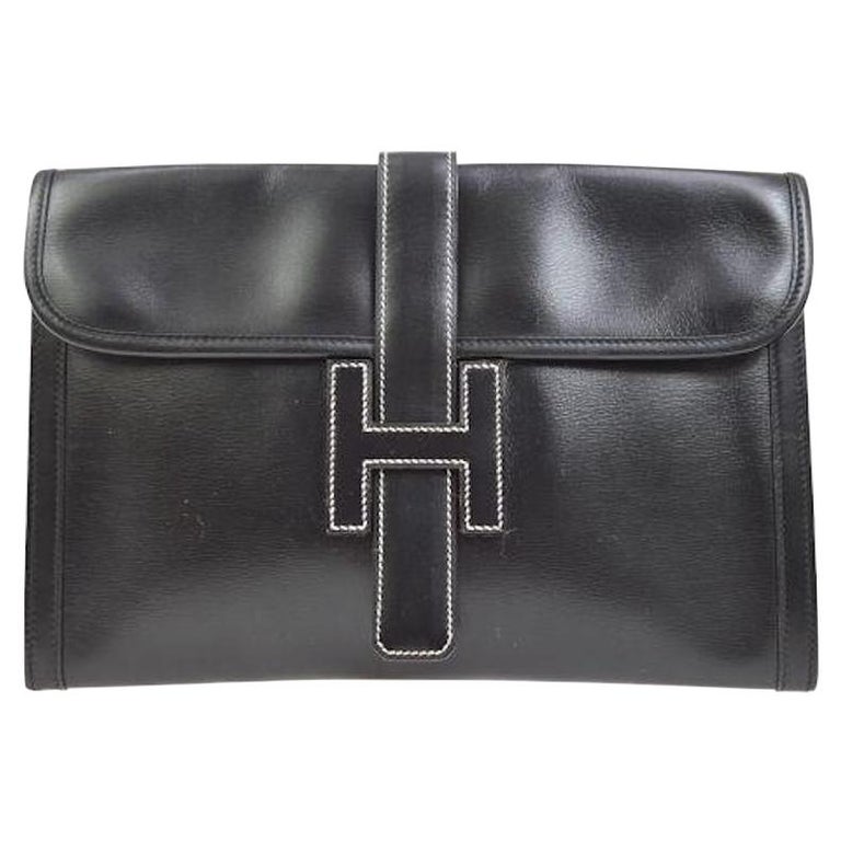 Hermes Black H Purse | semashow.com