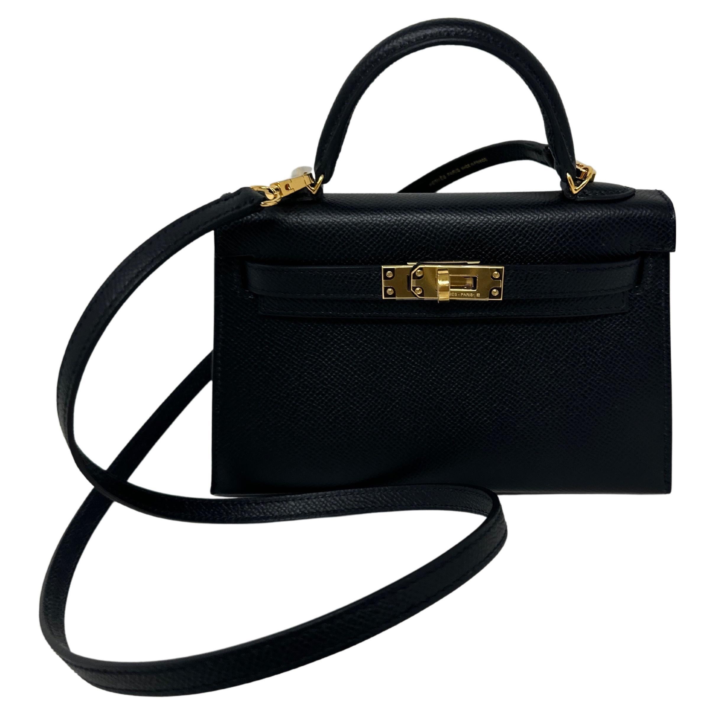 Hermes Black Mini Kelly Bag For Sale At 1stDibs Hermes Black Mini Kelly Bag For Sale At 1stDibs
