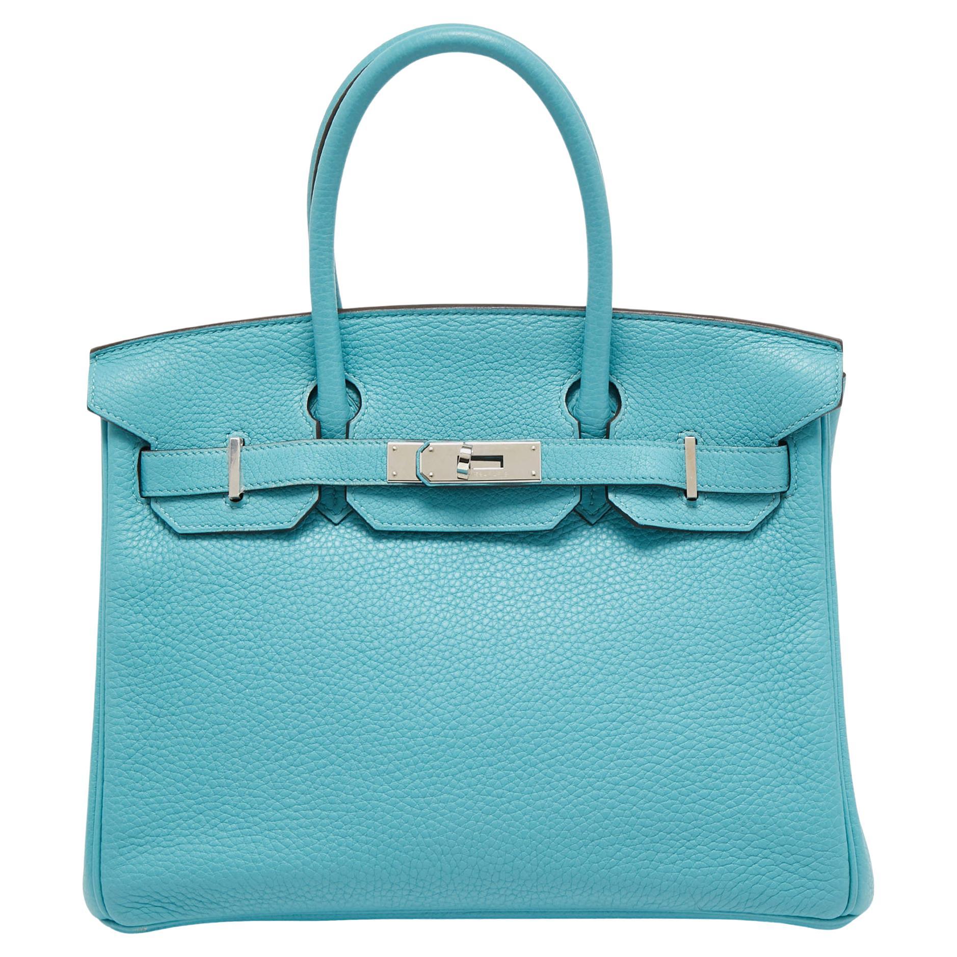 Hermes Blue Saint Cyr - 2 For Sale on 1stDibs