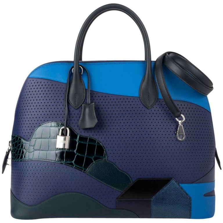 Hermes Bolide 1923 35 Au Bout Du Monde Bag Limited Edition For Sale at ...