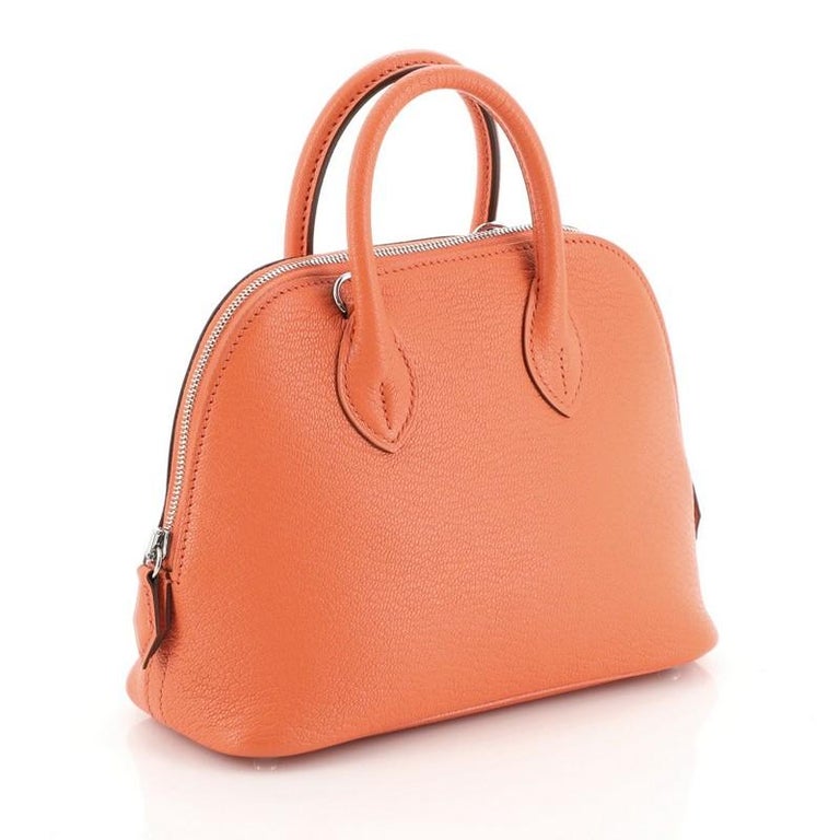 Hermes Bolide 1923 Bag Chevre Mysore Mini at 1stDibs