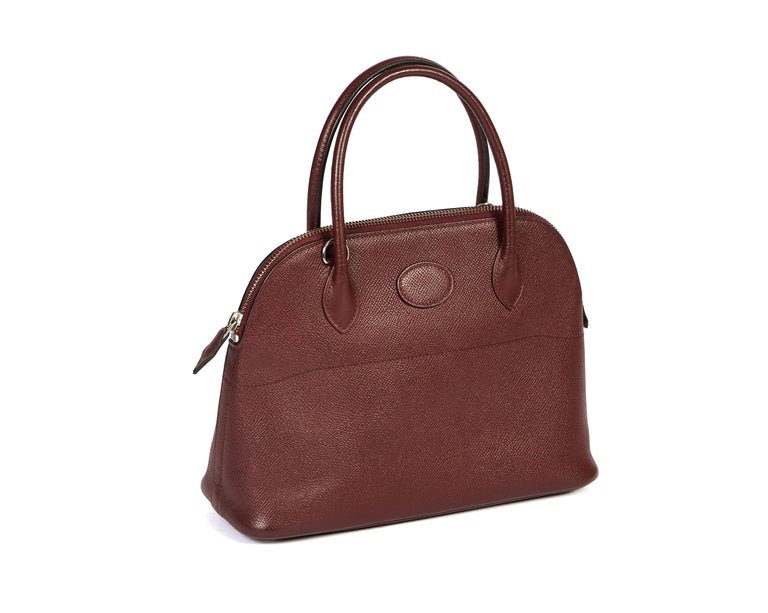 Hermès Bolide 27 Epsom Rouge H For Sale at 1stDibs