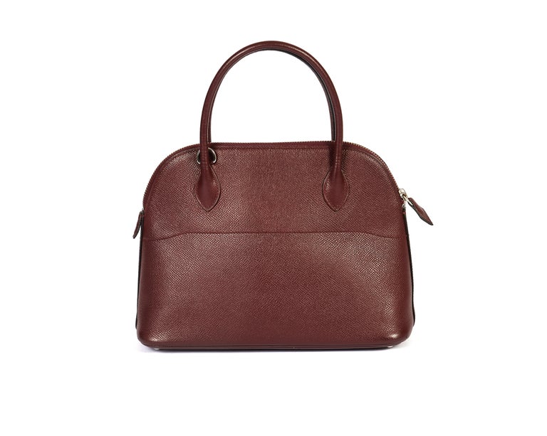 Hermès Bolide 27 Epsom Rouge H For Sale at 1stDibs