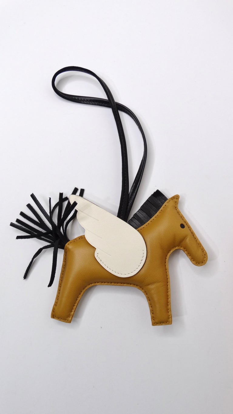 Hermès Bosphore Pegasus Horse Rodeo Bag Charm PM For Sale at 1stDibs