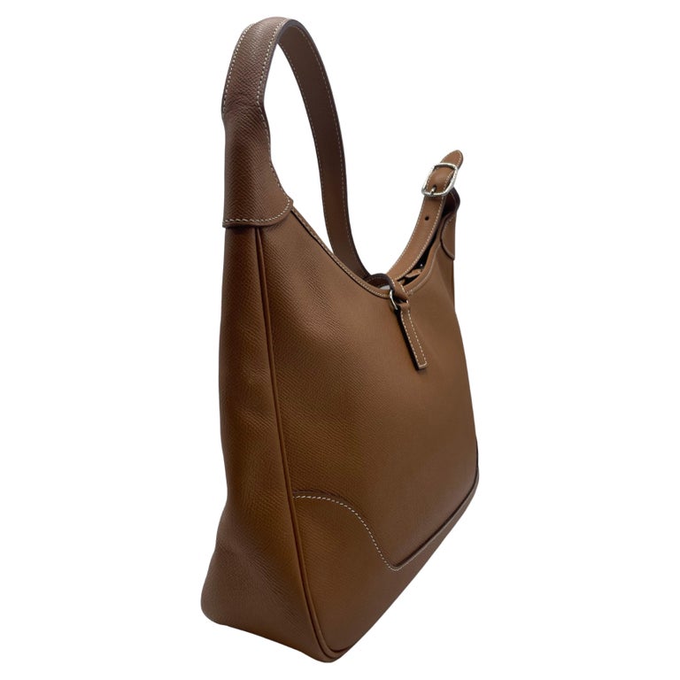 Hermès Brown Trim Bag at 1stDibs