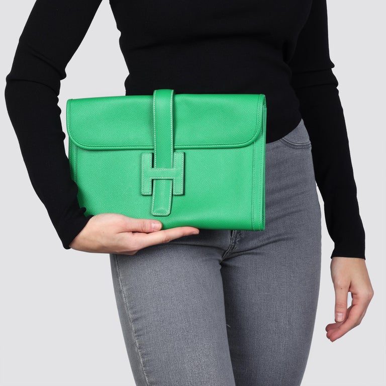 Hermès Cactus Epsom Leather Jige 29 For Sale at 1stDibs